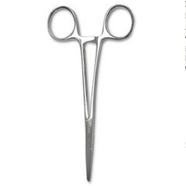 Hemostat Clamp – Kumihimo Resource – By Adrienne Gaskell